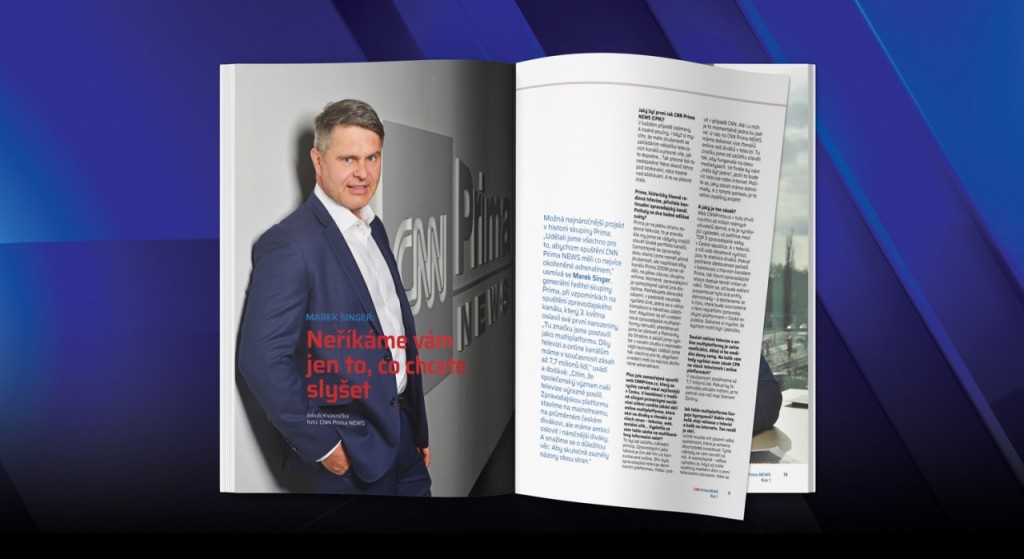 První výročí CNN Prima NEWS s novou kampaní – Mediaclub